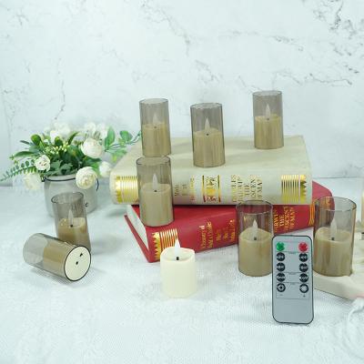 China Rechargeable 12-Pack Flickering Flameless LED Tea Lights 200+ Hours Battery Operated Candles for Wedding Centerpiece Decor for sale
