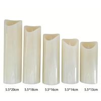 China Wholesale Real Wax Pillar LED Candles Battery Operated with Remote 24H Timer 4-9 Inch for sale
