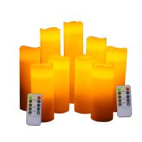 China Wholesale 24-Piece Waterproof LED Flameless Candles Set 4 5 6 7 Inch with 4 Remotes Timer for sale