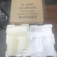 China Rechargeable Flameless LED Pillar Candle with Remote Control and Timer Function for Elegant Decor for sale