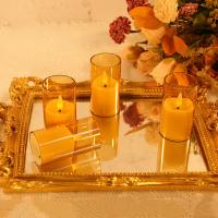 China Wholesale Mini Plastic Rechargeable Remote Control Tealight LED Candle with Timer Function for Wedding Decor for sale
