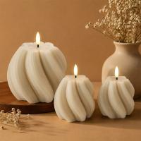 China Remote Control LED Candle with Timer Function and Real Wax Coating for Aesthetic Home Decor for sale