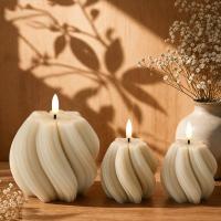 China Remote Control LED Candle with Timer Function and Real Wax Coating for Aesthetic Home Decor for sale