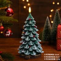 China Real Wax Finish LED Candle with Remote Control and Timer Function for Christmas Tree Decor for sale