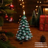 China Real Wax Finish LED Candle with Remote Control and Timer Function for Christmas Tree Decor for sale