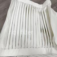 China Synthetic Frameless Pocket Filter Dust Collector Bags 1.5mm To 2.2 Mm for sale