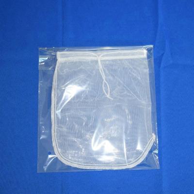 China 200micron nylon mesh filter bag for juice nut milk filtration for sale