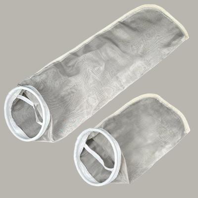 China Stainless steel filter bag Chemical paint liquid filter bag corrosion resistant for sale