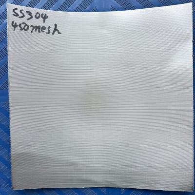 China 25 Micron Twill Dutch Weave Mesh Stainless Steel 304 Filter Cloth for sale