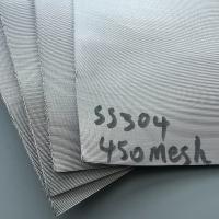 China Twill Dutch Weave Filter Cloth SS304 For Centrifuge 450 Mesh for sale