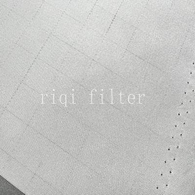 China 5 micron Anti-Static Filter Cloth Stainless Steel 1.5M Width 0.55mm Thickness 65L/M2/S for FBD for sale