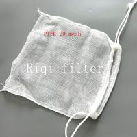 China 20  Mesh PTFE Filter Cloth BAG with Good Acid and Alkaline Resistance for High Temperature Applications for sale