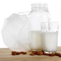 China Food Grade Nylon Mesh Filter Bag with Drawstring for nut milk  coffee 1micron  5micron  micron 25 micron 50 micron for sale