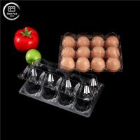 China Customizable 30 Pack PET Plastic Egg Holders Durable Chicken Egg Trays 282x241x63mm for sale