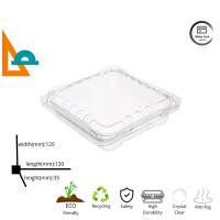 China 125g RPET Blueberry Clamshell Containers Transparent Fruit Packaging Boxes Durable for sale