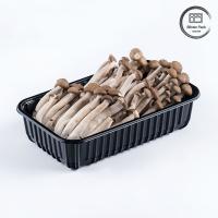 China Custom Disposable Plastic Mushroom Punnet Blister Fruit and Vegetable Trays for sale