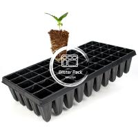 China 50 Cell Plastic Germination Trays Durable Seed Starter Plug Tray for Efficient Plant Growth for sale