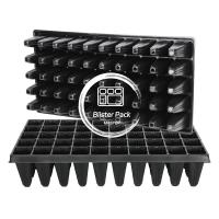China 50 Cell Plastic Germination Trays Durable Seed Starter Plug Tray for Efficient Plant Growth for sale