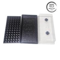 China Economical Plastic Seedling Trays For Tomatoes Efficient Germination System For Seed Starters for sale