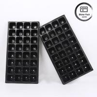 China PET Plastic Seedling Trays 50 to 128 Cells for Vegetable Flower Germination for sale