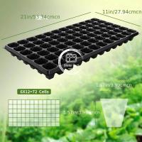 China Heavy Duty 128 Cell Grape polystyrene seed trays Durable Seed Starter and Sprouter Kit for sale