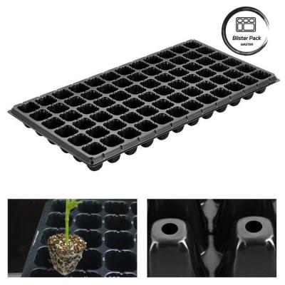 China 105 Cell Seedling Starter Tray for Germination Practical Multi Cell Plant Propagation System for sale