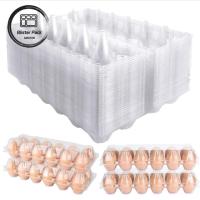 China Custom Egg Carton Trays Multiple Sizes (4, 6, 12, 15, 20, 30 Slots) for Efficient Egg Packaging for sale
