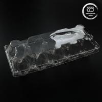China Clear Disposable Plastic Egg Blister Tray 15 Slot Custom 0.25mm to 1.0mm Thickness for sale