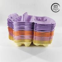 China Custom Eco Quail Egg Packaging 12 6 4 Paper Pulp Box Egg Cartons For Chicken Eggs for sale