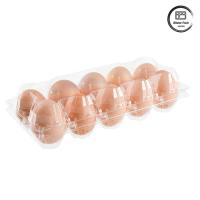 China Vacuum Formed 30 Egg Storage Trays Disposable Transparent PET Plastic Containers for sale