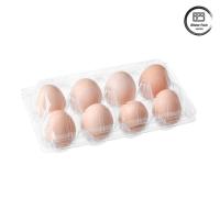 China Vacuum Formed 30 Egg Storage Trays Disposable Transparent PET Plastic Containers for sale