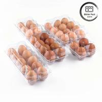 China 3x4 Clear Plastic Egg Containers Customized Hot Selling Plastic Egg Cartons for sale