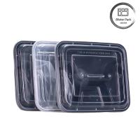 China PP Food  Microwave Safe 4 Compartment Disposable Container Storage Boxes for sale