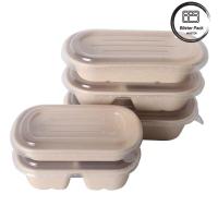 China Take Away Lunch Recyclable Food Containers Biodegradable Sugarcane Bagasse for sale