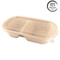 China Take Away Lunch Recyclable Food Containers Biodegradable Sugarcane Bagasse for sale