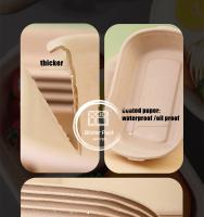 China Biodegradable 3 Compartment Sugarcane sugarcane lunch box with Clear Lid  Paper Pulp Tableware for sale