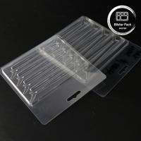 China Swimbait Lure Clamshell Packaging Durable Plastic Boxes For Fishing Lures And Hooks for sale