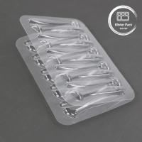 China Swimbait Lure Clamshell Packaging Durable Plastic Boxes For Fishing Lures And Hooks for sale