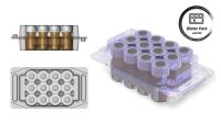 China Transparent Vacuum Formed Blister Tray for Medical Vials Secure Ampoule Packaging 15 Day Lead Time for sale