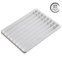 China Transparent Vacuum Formed Blister Tray for Medical Vials Secure Ampoule Packaging 15 Day Lead Time for sale