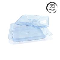 China Custom PETG Blister Tray Disposable Medical Device Packaging 0.5mm Thickness 100x50mm for sale