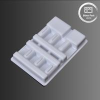 China Medical Vacuum Formed Plastic Tray for 6 Injections Blister Packaging 5ml 10ml Vials for sale
