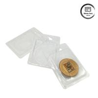 China Custom Clear Plastic Blister Packaging for Coins Free Sample with Cardboard Display for sale
