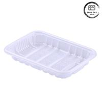 China Custom Disposable Polystyrene Meat Packaging Trays For Freshness And Hygiene for sale