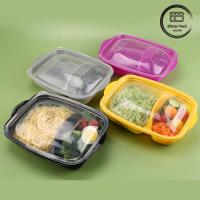 China Wholesale Transparent Plastic Food Storage Boxes BPA-Free Leakproof Customizable 50000 pcs for sale