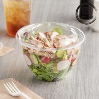 China Food Grade PET Plastic Salad Containers 18oz 24oz 32oz 40oz Leakproof for sale
