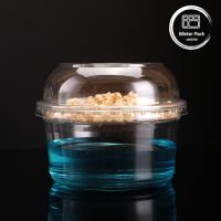 China Customizable 8-32oz Clear Plastic Salad Containers with Leakproof Lids for sale