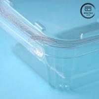 China Eco Friendly Recycled PET Salad Takeaway Containers 8-32oz Clear Plastic for sale