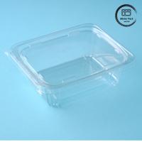 China Eco Friendly Recycled PET Salad Takeaway Containers 8-32oz Clear Plastic for sale