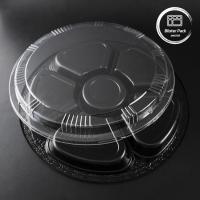China Round Food Packaging Sushi Take Out Containers For Fresh And Convenient Dining Experience for sale
